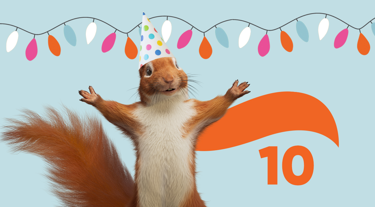 Celebrating 10 years of Squirrel’s saving & investing platform